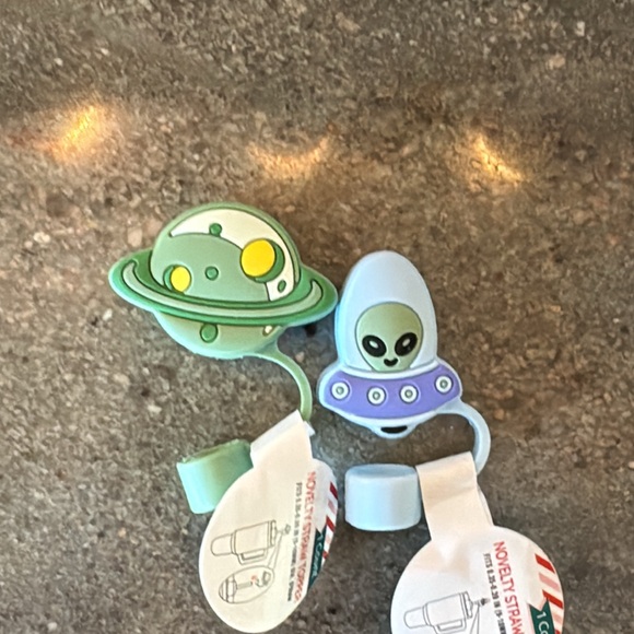 Target | Toys | Alien And Spaceship Stanley Cup Straw Cover Set Green ...